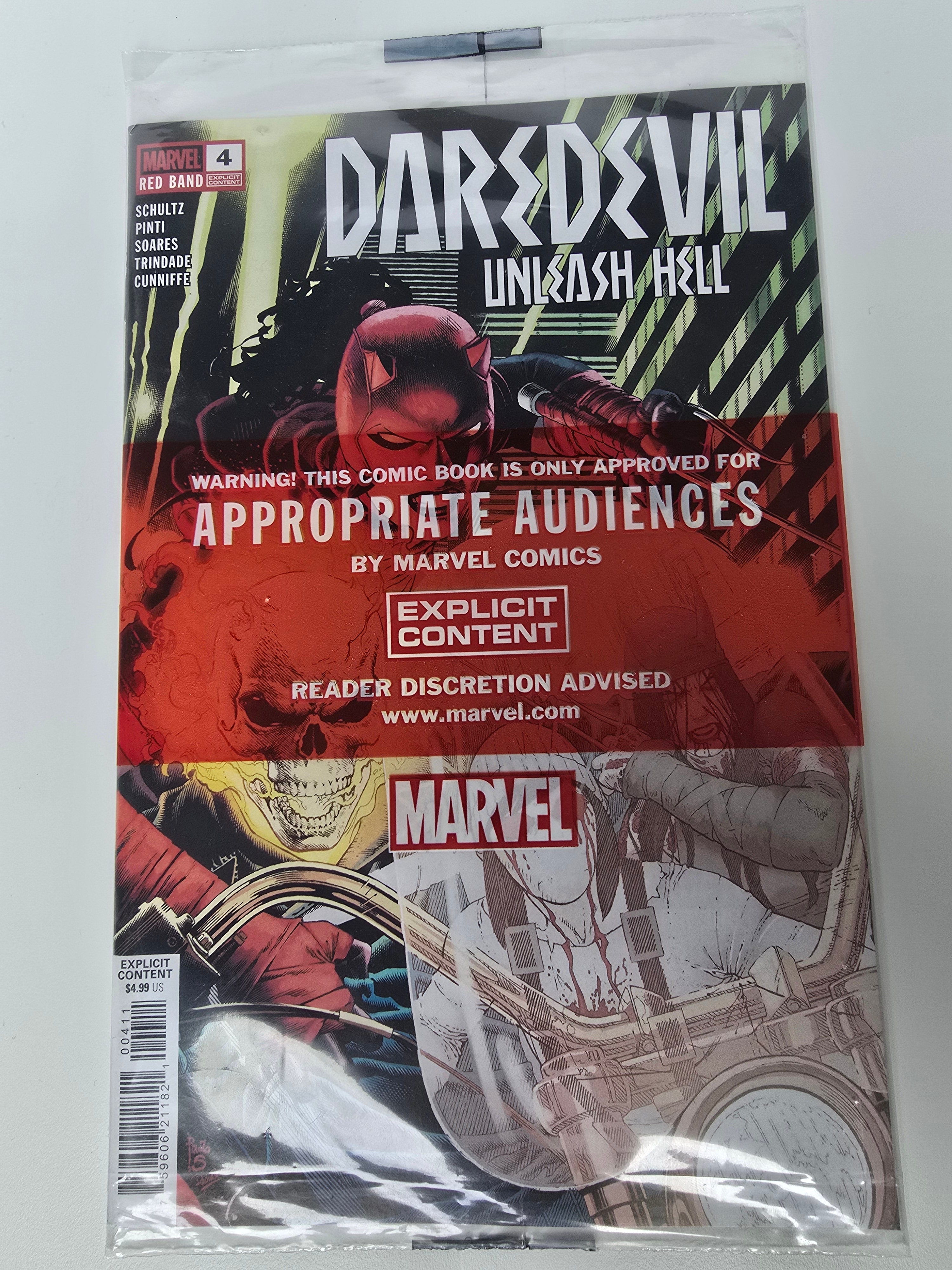 DAREDEVIL UNLEASH HELL RED BAND #4 – Phantom Comics